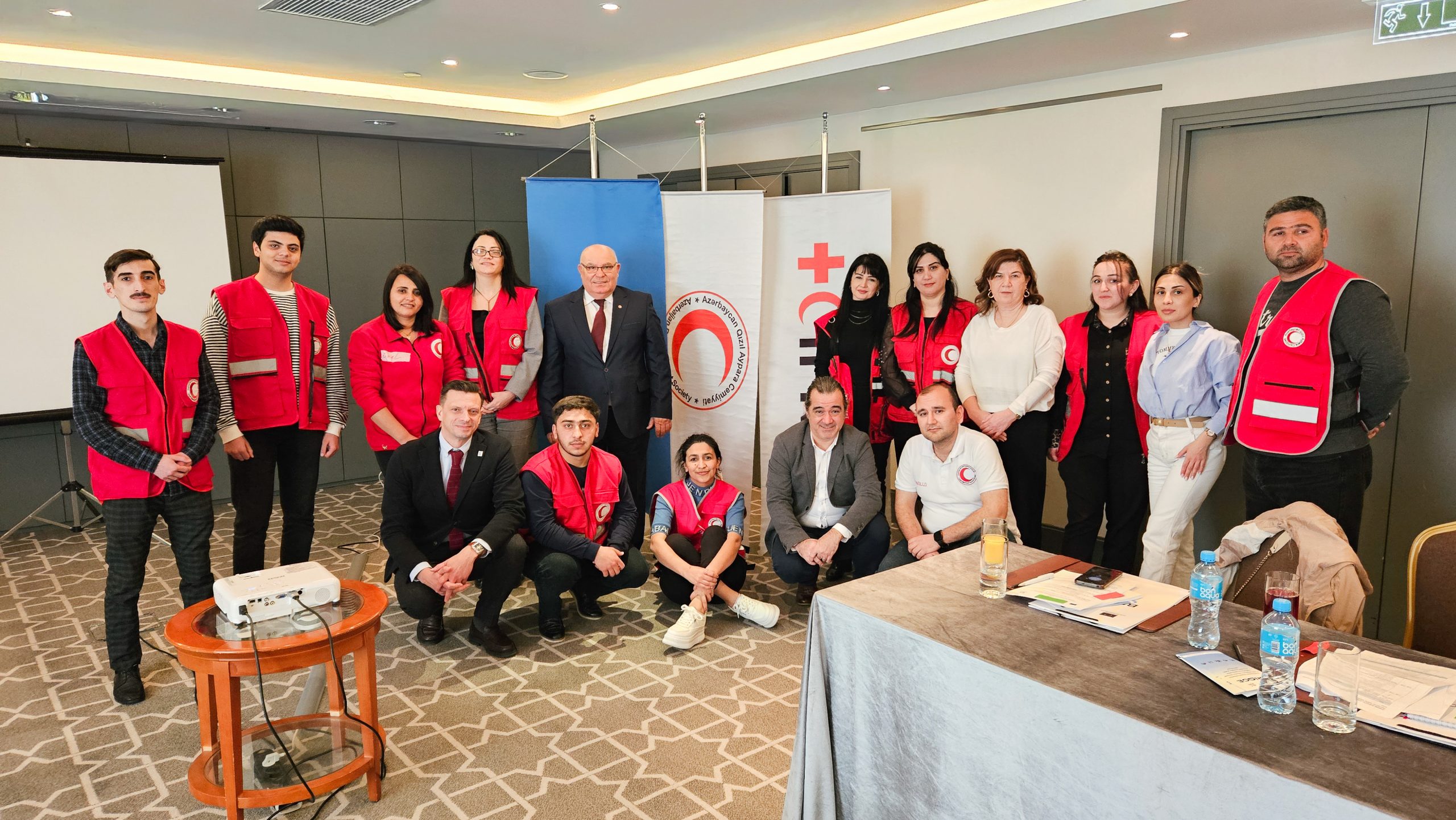 EU-funded project implemented by the IFRC held a refresh training on ...